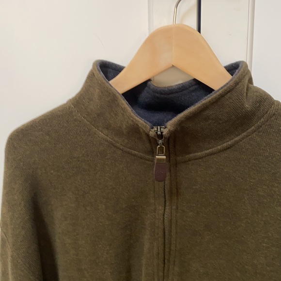Orvis | Sweaters | Orvis Mens Large Classic Zip Sweater | Poshmark